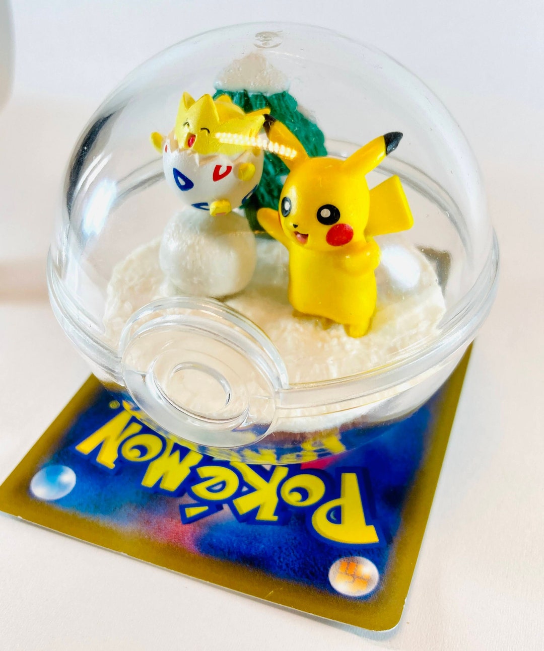 Pikachu Togepi Mini Figure Doll Pocket Monster Terrarium Collection ...