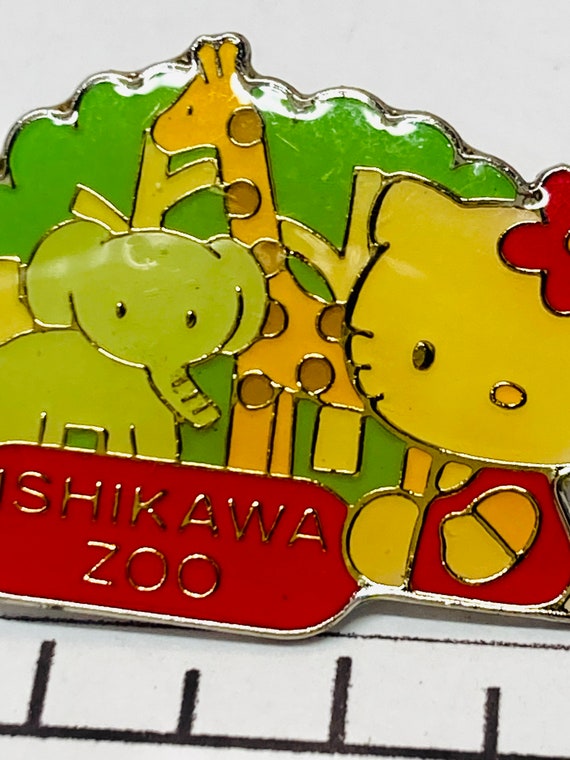 HELLO KITTY Pins Ishikawa ZOO Figure doll Very Rare F… - Gem