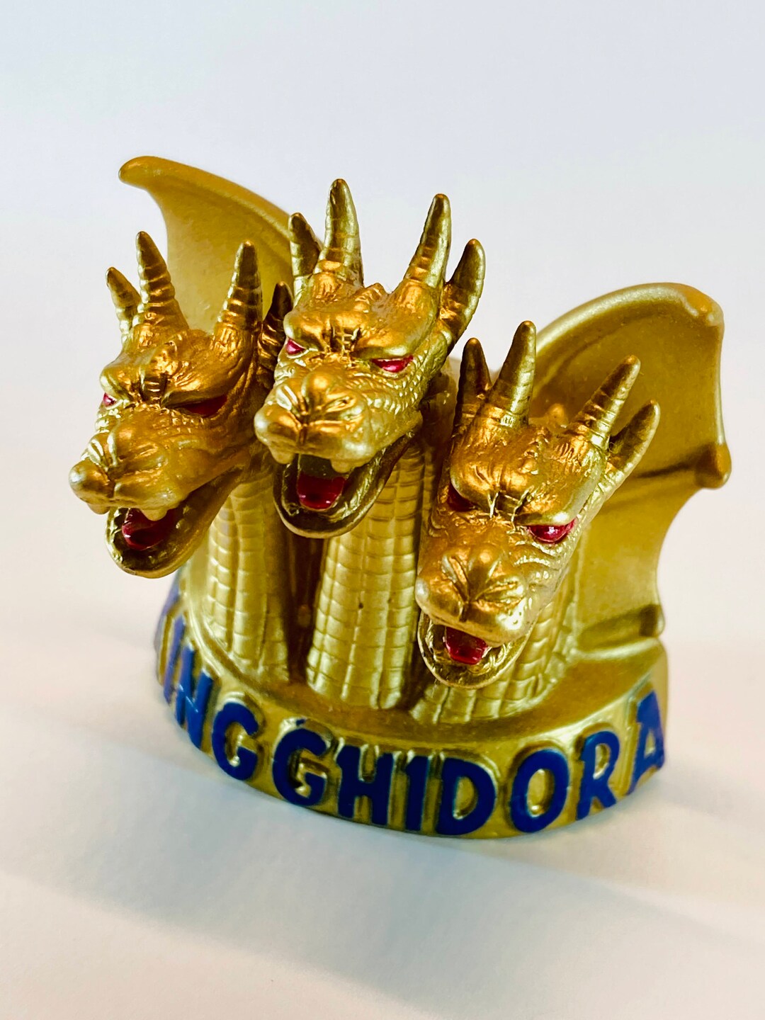 King Ghidorah Mini Figure Doll Brooch Godzilla the Movie Very Rare From ...