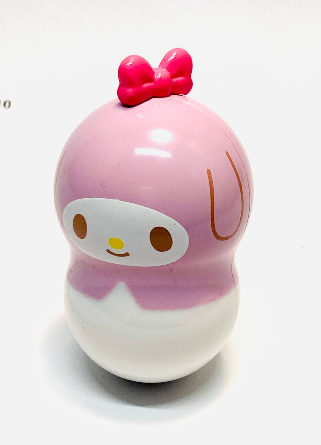 MY MELODY Roly-poly Mini Figure Doll Very Rare From Japan Vintage Made ...