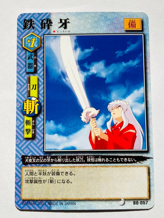 Collectibles InuYasha InuYasya Ttrading Card Game 2001 Very Rare From ...