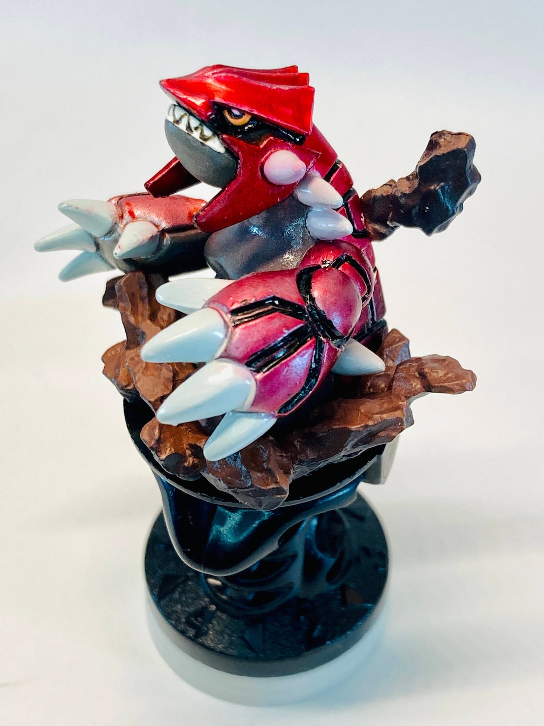 Groudon Mini Figure Doll Pocket Monster Battle Figure Very - Etsy