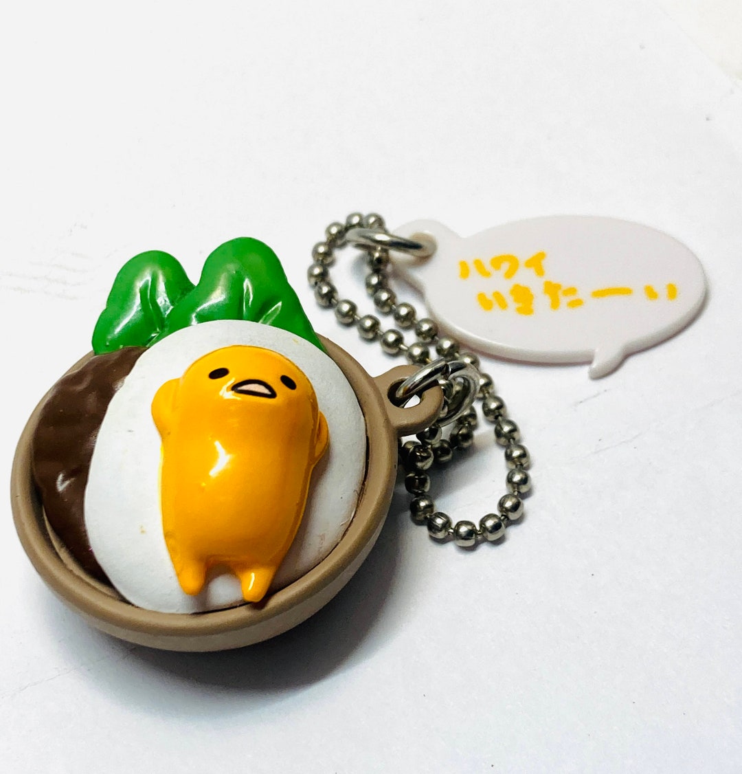 Gudetama Loco Moco Keychain Mini Figure Doll Very Rare From Japan ...