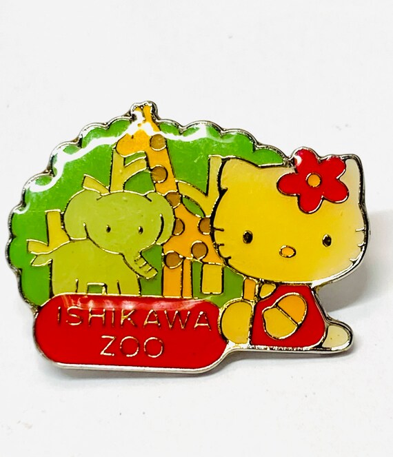 HELLO KITTY Pins Ishikawa ZOO Figure doll Very Rare F… - Gem