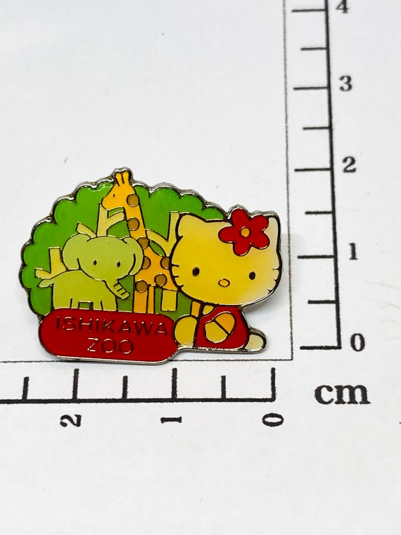 HELLO KITTY Pins Ishikawa ZOO Figure doll Very Rare F… - Gem