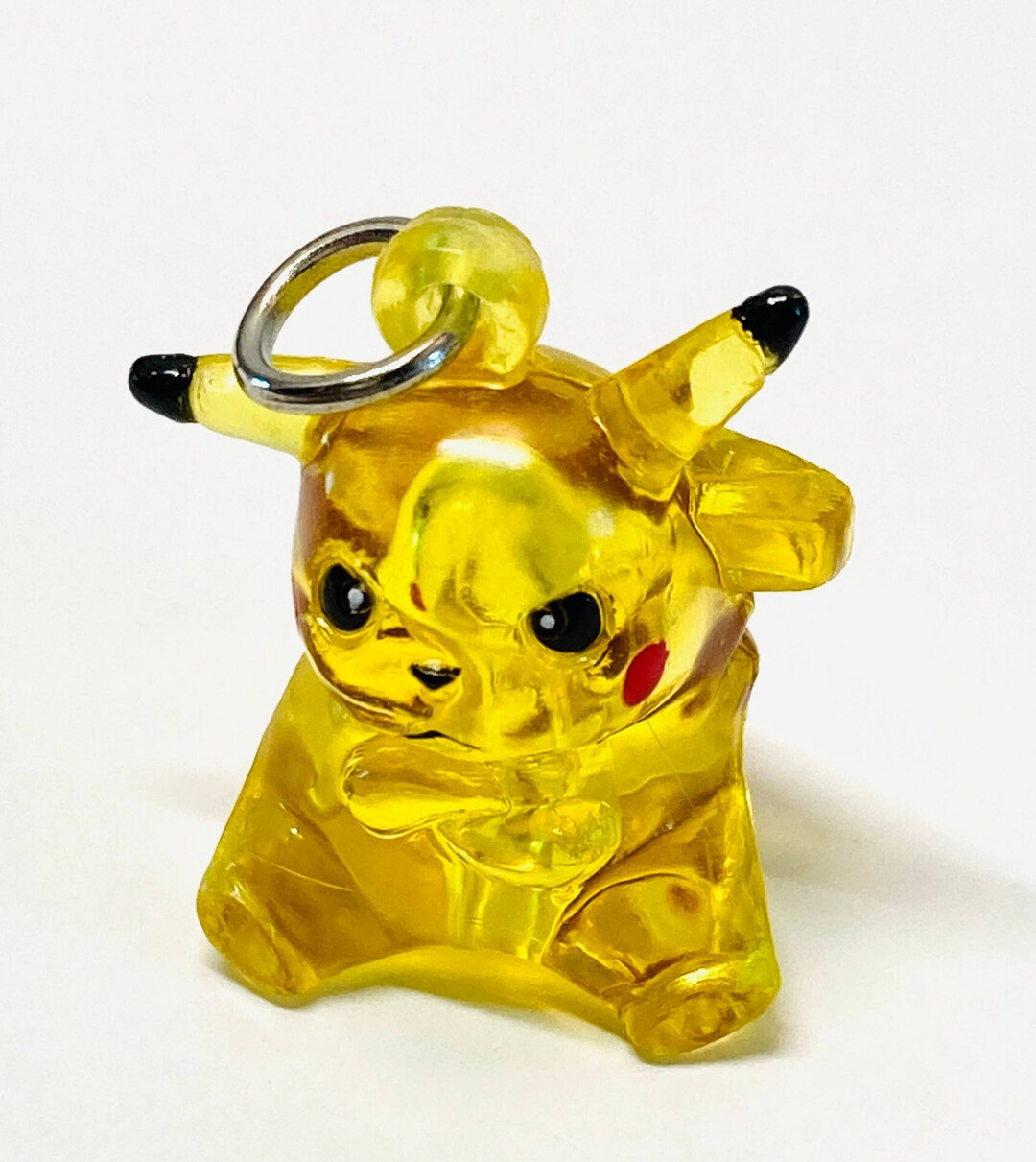 Pikachu Clear Key Ring Charm Pokemon Pocket Monster Very Rare - Etsy