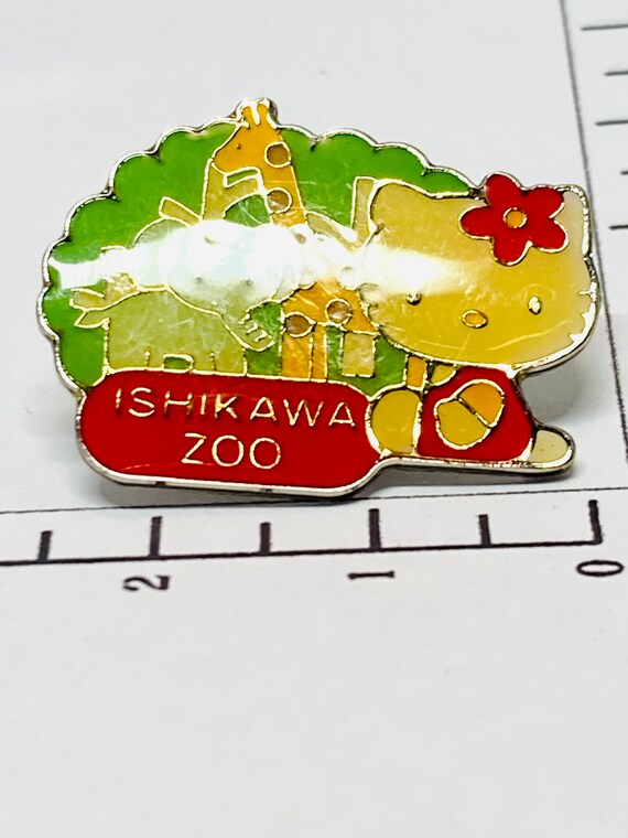 HELLO KITTY Pins Ishikawa ZOO Figure doll Very Rare F… - Gem