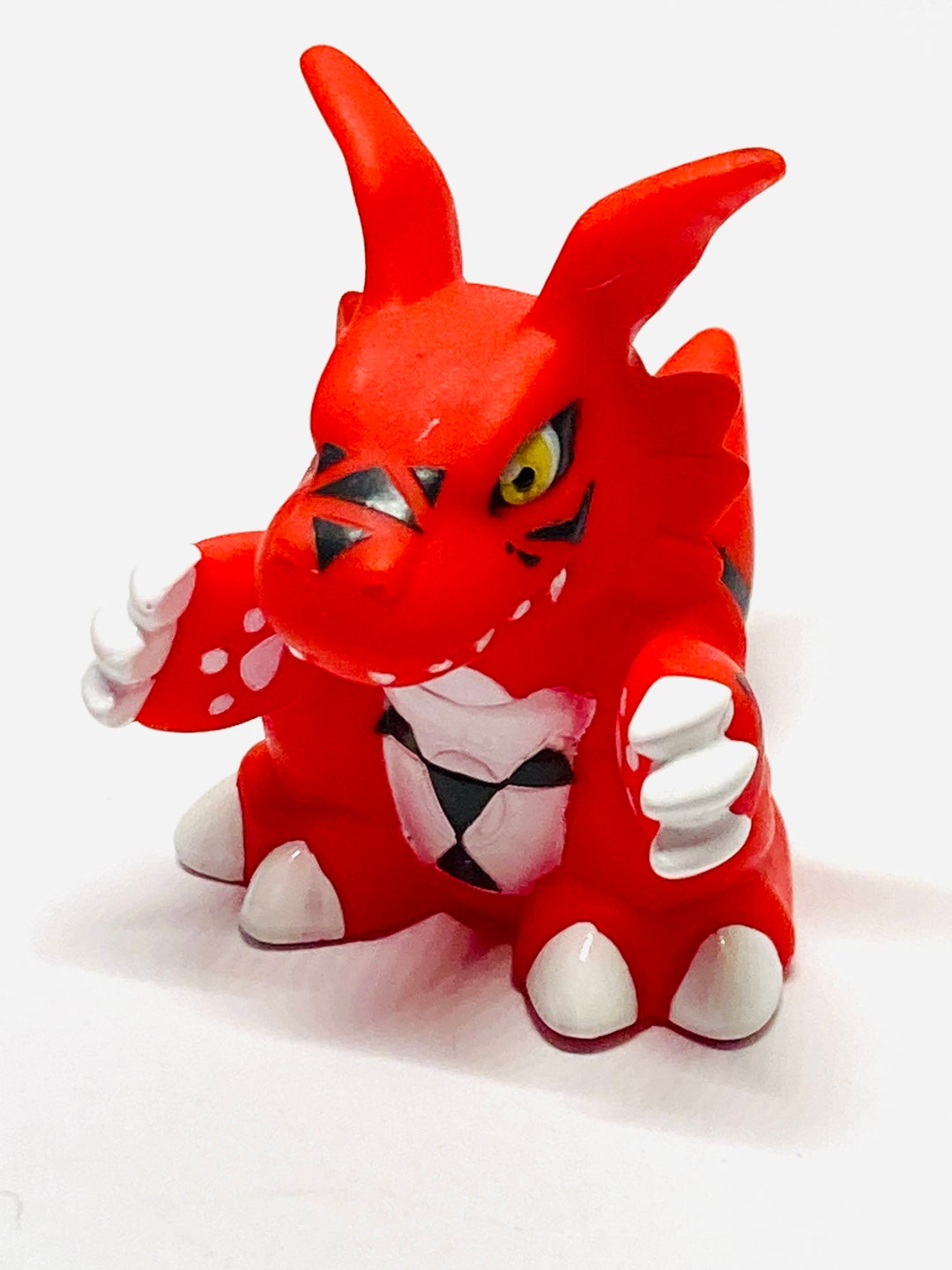 Guilmon Mini Figure Doll Digimon Very Rare From Japan Vintage Made in ...