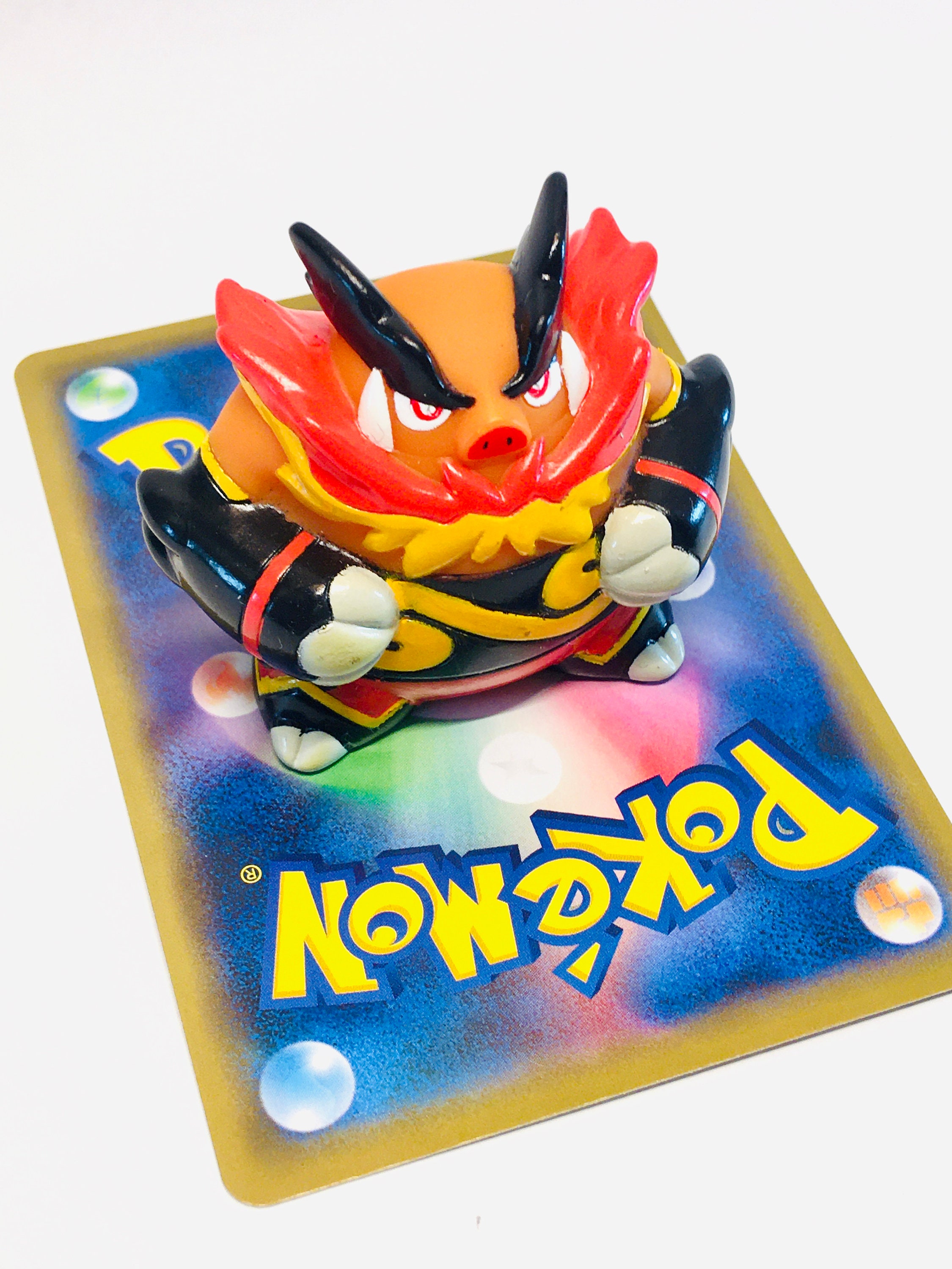 Emboar Mini Figure doll Pocket Monster Very Rare From japan | Etsy