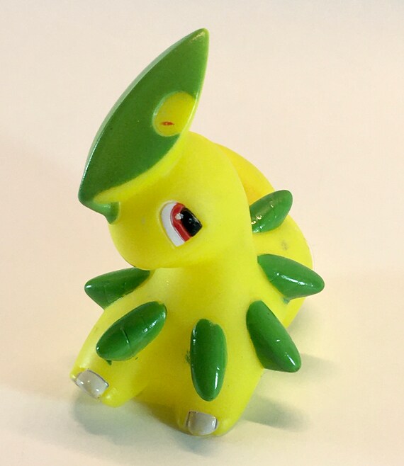 Bayleef Mini Figure Doll Pocket Monster Very Rare From Japan | Etsy