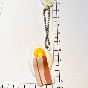 Gudetama Bacon Keychain Mini Figure Doll Very Rare From Japan Vintage ...