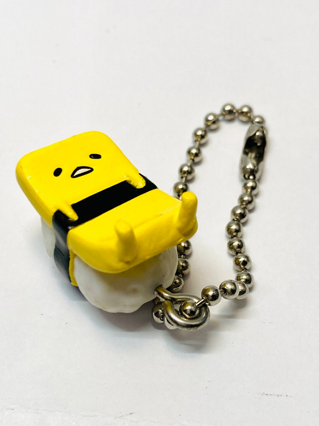 Gudetama Sushi Keychain Mini Figure Doll Very Rare From Japan Vintage ...
