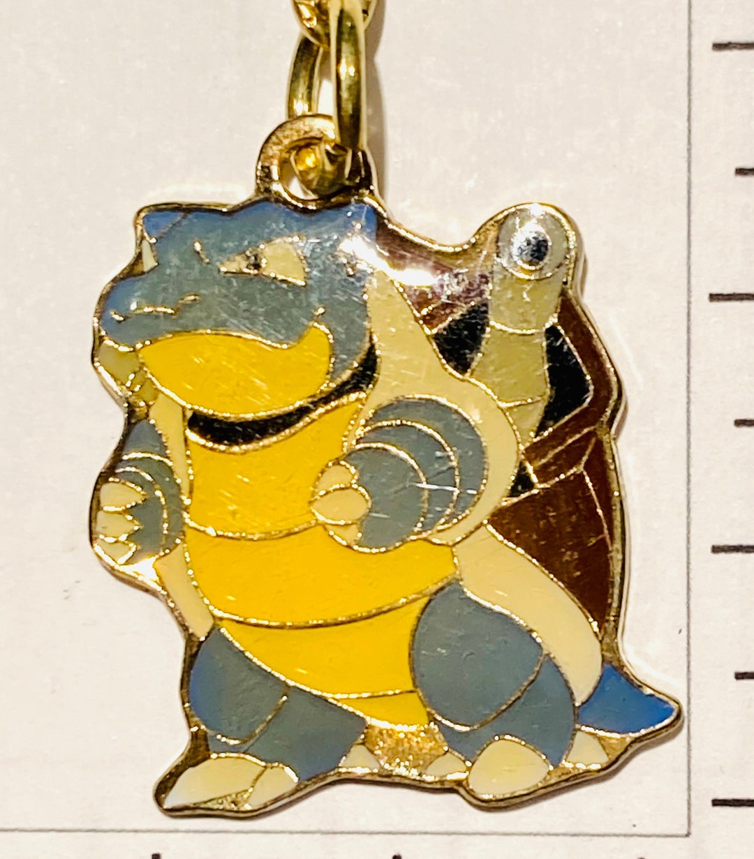 Blastoise Key Ring Metal Charm the First Generation Pokemon - Etsy