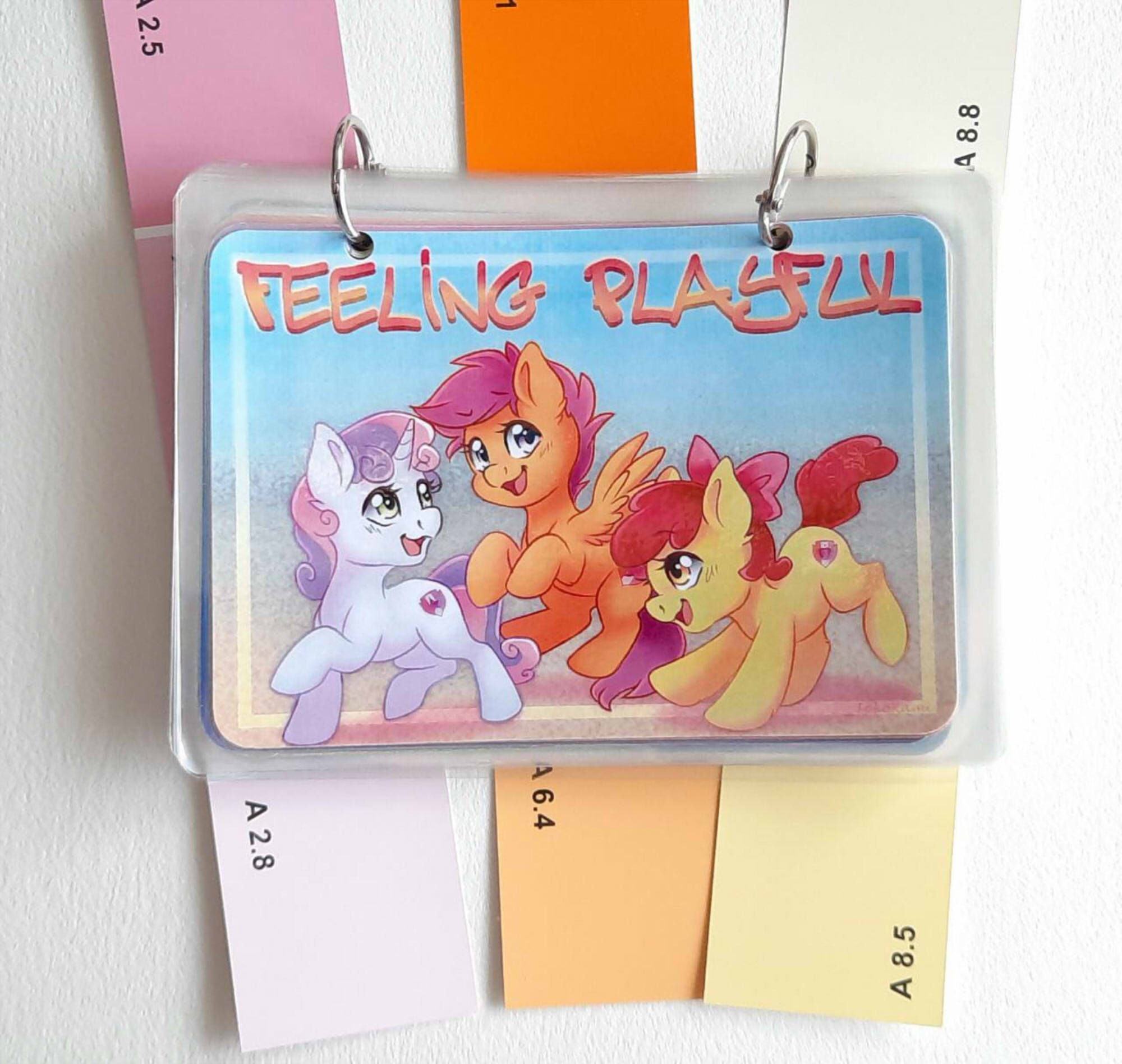 MLP Moodbadge Badge Set 2: Derpy, Celestia, Luna, Chrysalis and More - Etsy