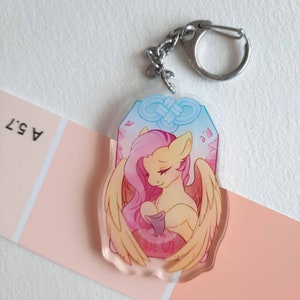 MLP Omamori - Fluttershy, Starlight, Luna, Celestia and More - Acryl ...