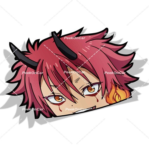 Anime Peeker Stickers - Etsy