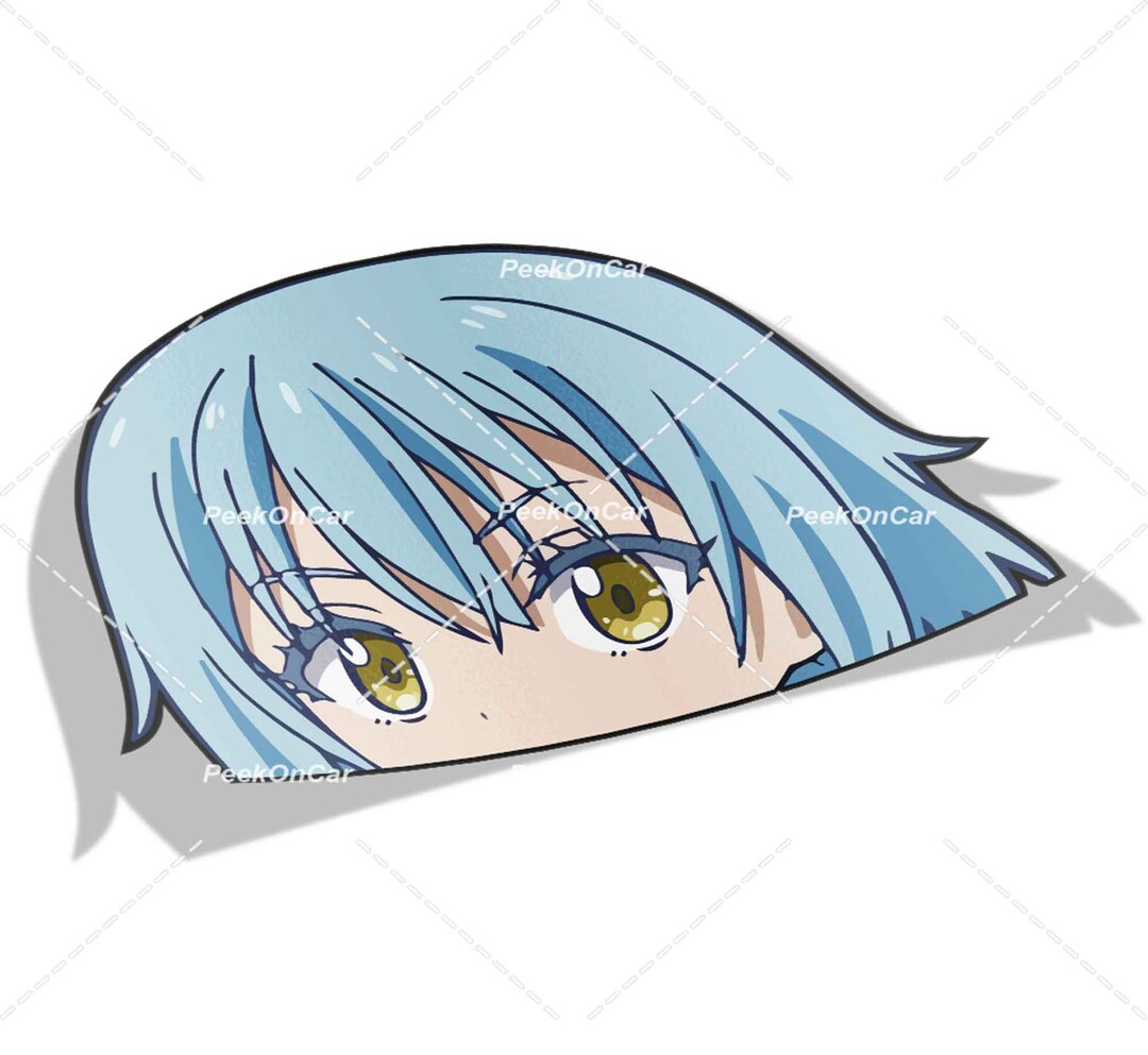 Rimuru Peeker Anime Stickers Laptop Stickers Cars - Etsy