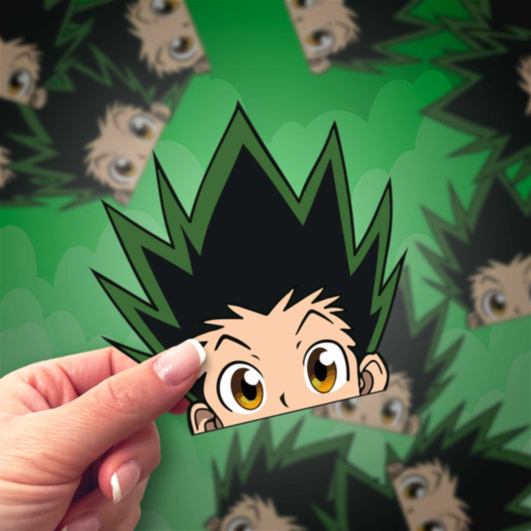 Hunter Prodigy | Waterproof Anime Peeker Stickers - Durable Vinyl ...