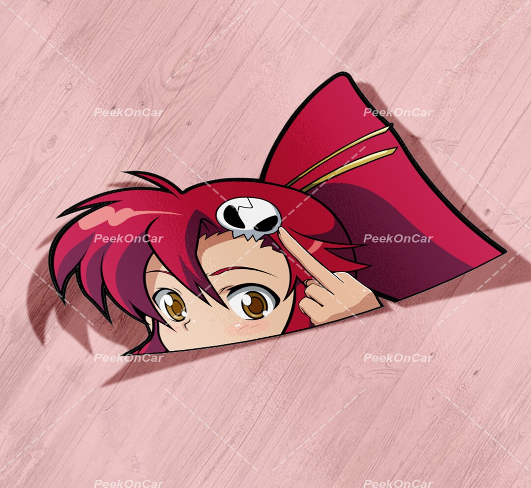 Waterproof Anime Peeker Stickers Durable Vinyl Decals for Cars, Laptops ...