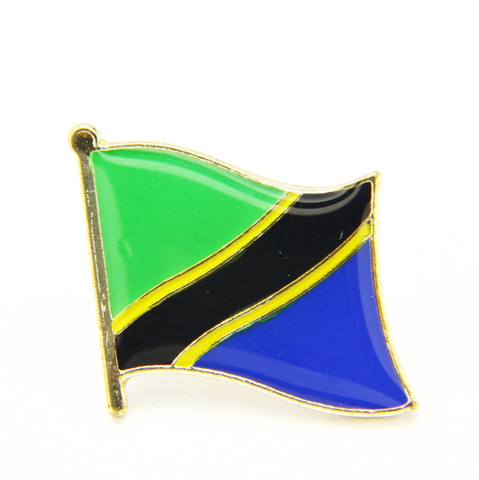 2pcs Tanzania National Flag Lapel Pin Badge Set Gift Box Packing - Etsy