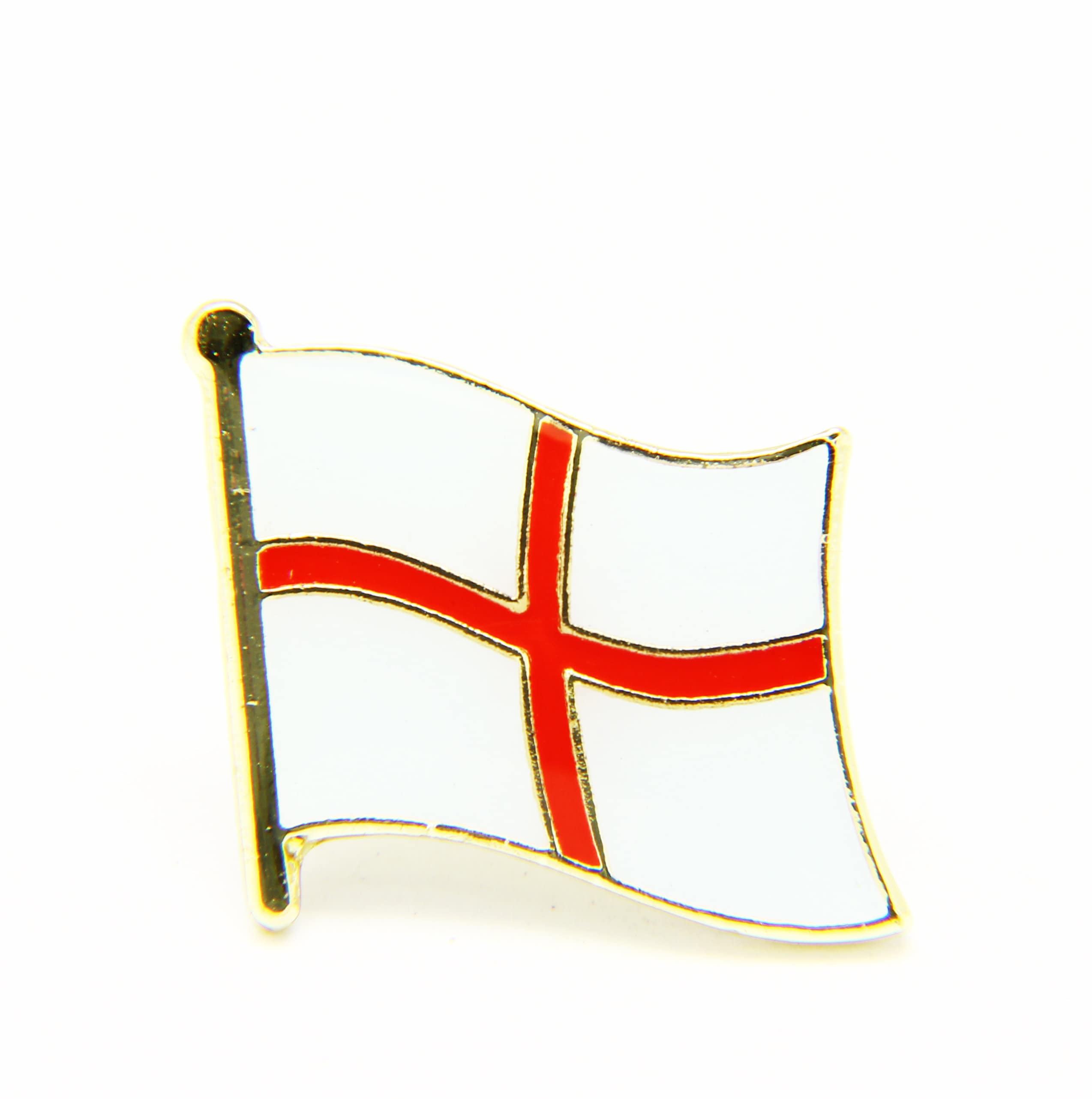 2pcs England Saint George's Cross Flag Lapel Pin Badge Set Gift Box ...