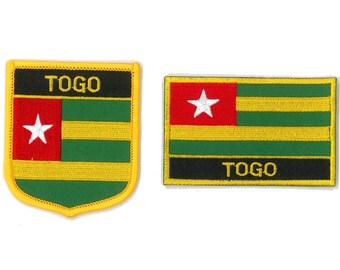 2pcs Bulgaria National Flag Embroidered Iron on Badge Applique Patch Rectangle and Shield - Etsy