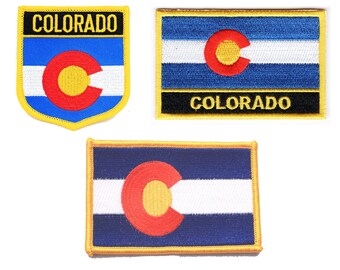 Colorado Flag Patch - Etsy