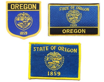 Tiny Oregon State Patch Any Color Custom Made - Etsy