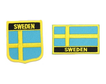 Swedish Flag Patch Custom Made - Etsy