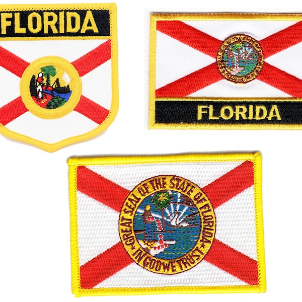Florida Flag State Patch - Etsy