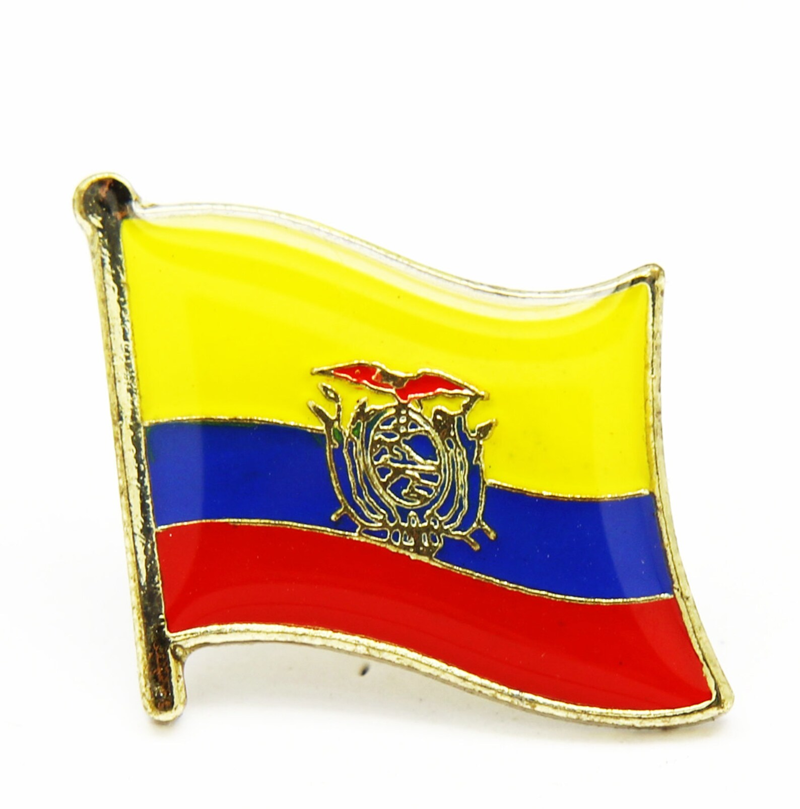 2pcs Ecuador National Flag Lapel Pin Badge Set Gift Box | Etsy