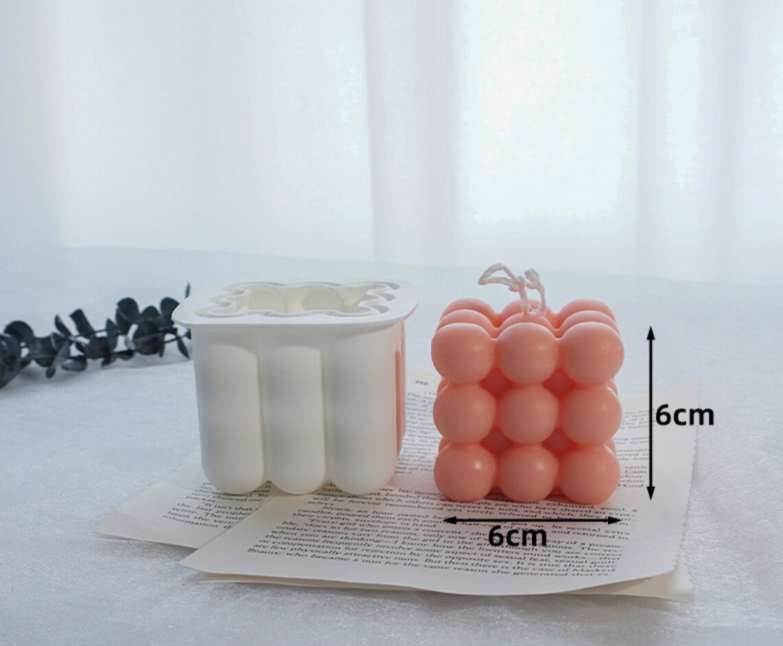 3D Magic Cube Candle Moldatom Cube Soap Moldbubbles Candle - Etsy