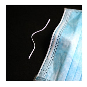 Plastic Nose Wire Nose Bridge Strip Bracket Adjustable Nose Clips for ...