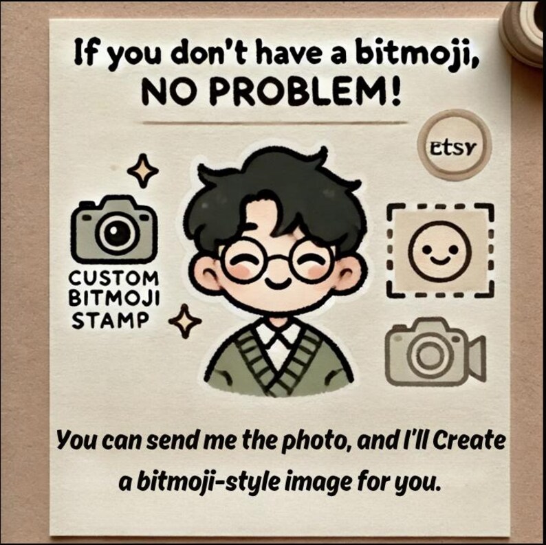 Custom Bitmoji Teacher Stamp - Personalized Teacher Stamp With Bitmoji ...