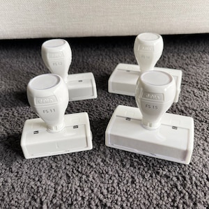 Customized Australia JP Certification Rubber Flash Stamp Justice of the ...