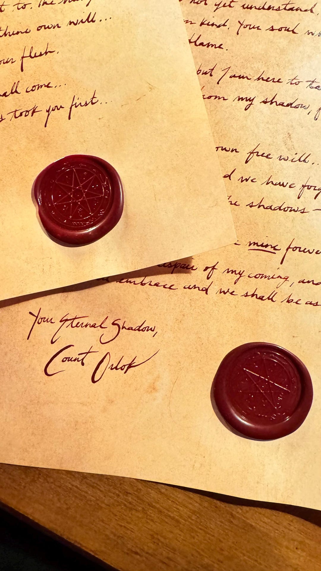 Letter From Count Orlok - Etsy