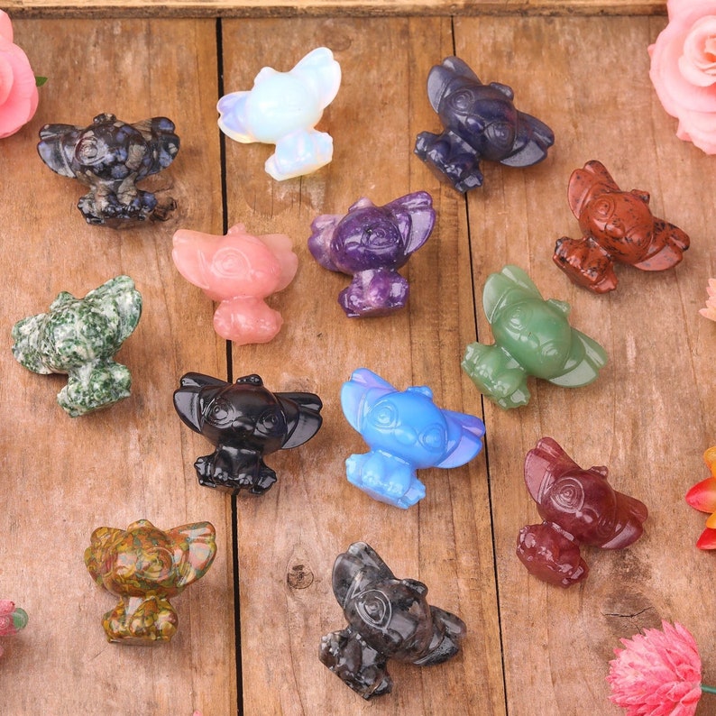 1.5 Natural Crystal Stitch Carving/gemstones Stitch - Etsy