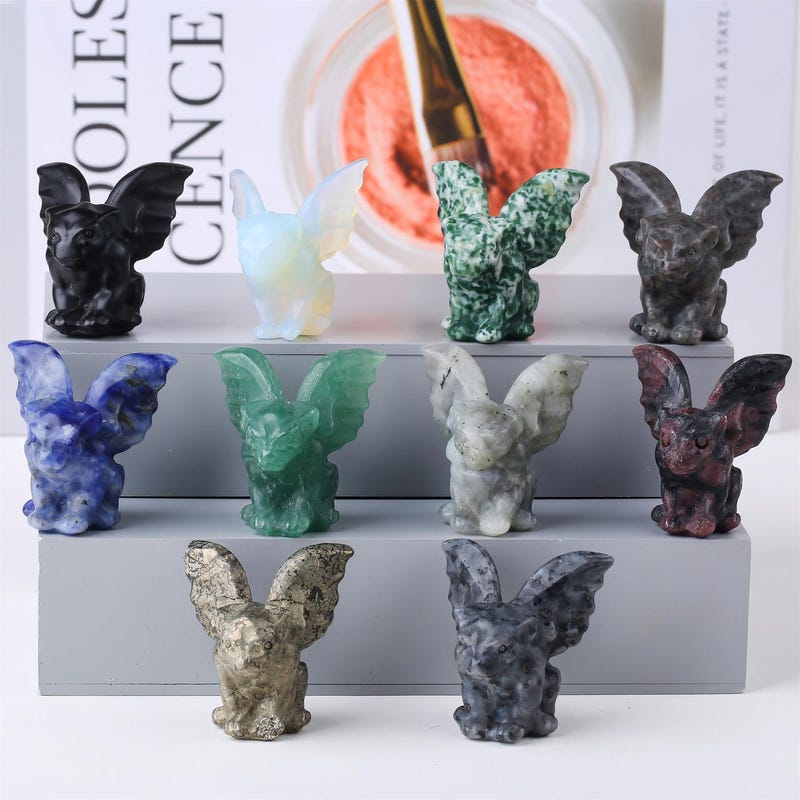 Stone Gargoyle Statue - Etsy