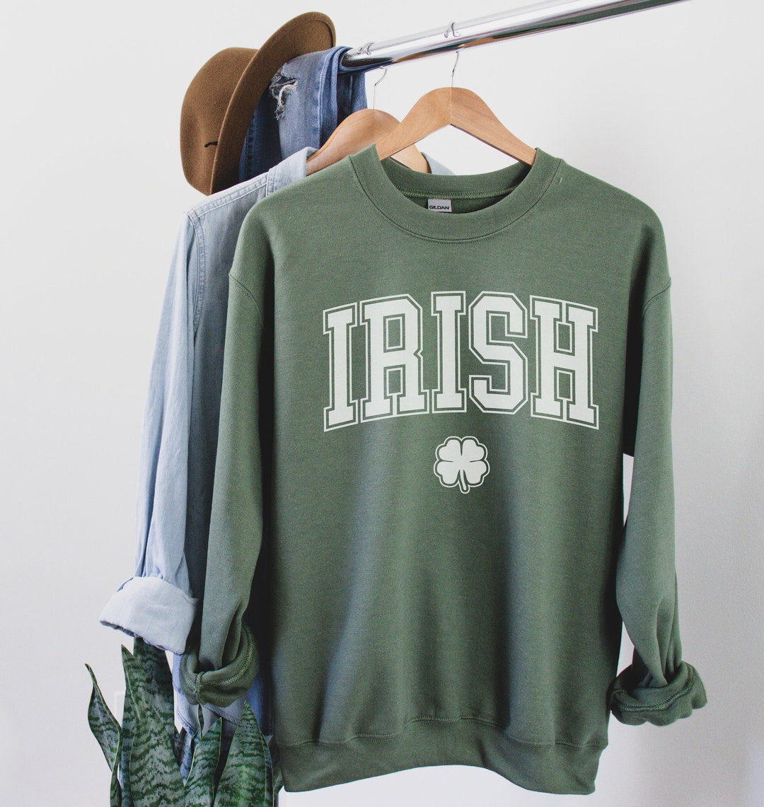 Irish Sweatshirt, Irish Crewneck, St Patricks Day Sweatshirt, St ...