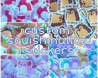 Squishmallow Stickers | Etsy