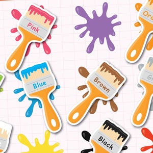 Color Matching Activity, Toddler Printable, Montessori Materials ...