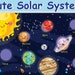 Solar System Outer Space Universe Printable Activities Preschool ...
