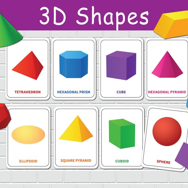 Geometric Shapes - Etsy