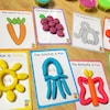 Bee Themed Playdough Mats Printable | Digital Download | Preschool ...