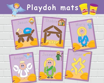 Christmas Play Doh Cards - Etsy