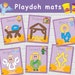Play Doh Mats, Fruits Printable Play Dough, Montessori Play Doh ...