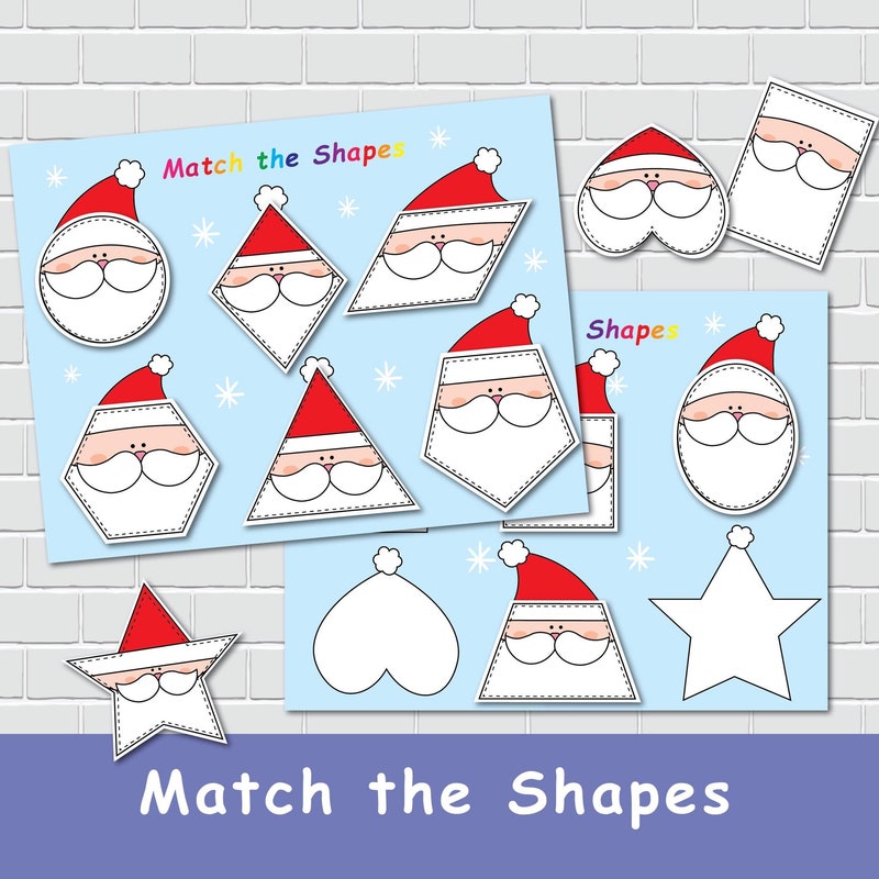Christmas Shapes - Etsy