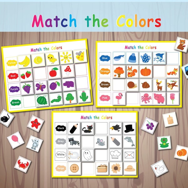 Color Matching - Etsy