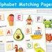 Alphabet Busy Book Pages, Preschool Curriculum, Toddler ABC Worksheets ...