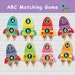Ice Cream Alphabet Matching Activity. Toddler Printable ABC Learning ...